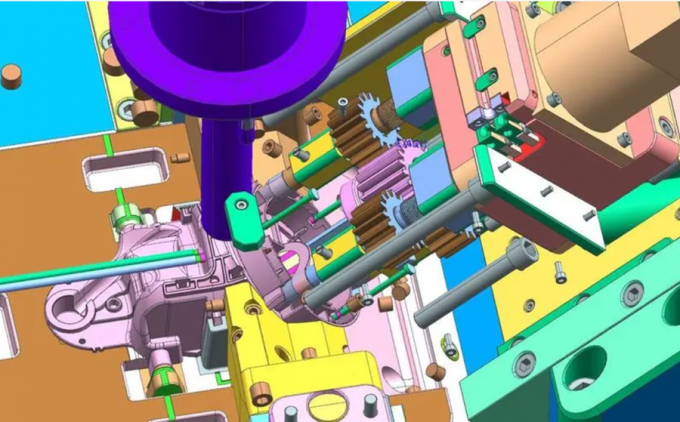 SKD61 Unscrewing Mold Components , Injection Molding Threaded Inserts ...